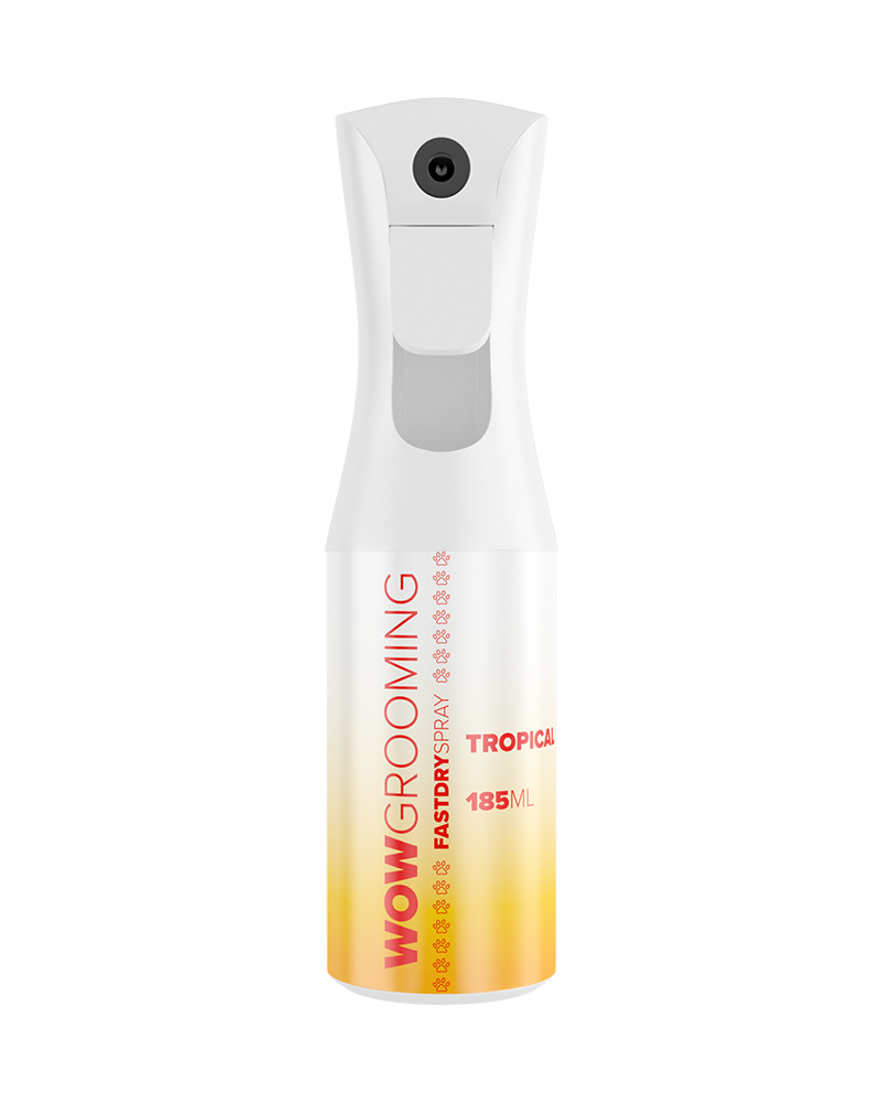 Wow Grooming Fast Dry Super Quick Tropical Pineapple 185ml Dog Spray